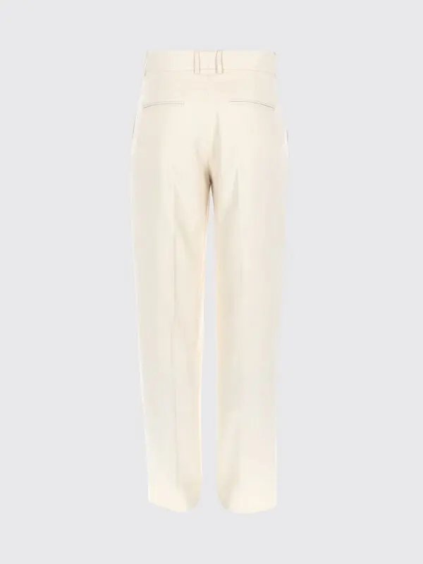 Drole De Monsieur Tailored Stretch Viscose Crêpe Trousers