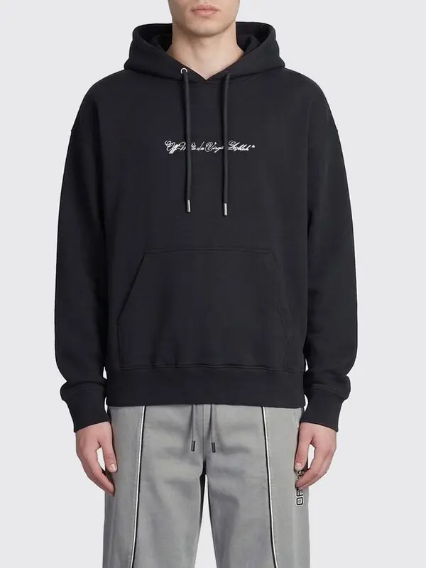 Off-White Cotton Hoodie