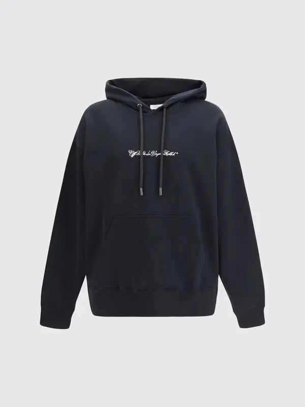 Off-White Cotton Hoodie