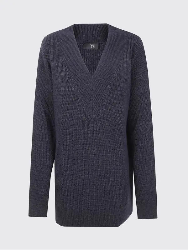 Y’s Ribbed Knit V-neck Jumper