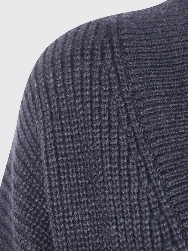 Y’s Ribbed Knit V-neck Jumper