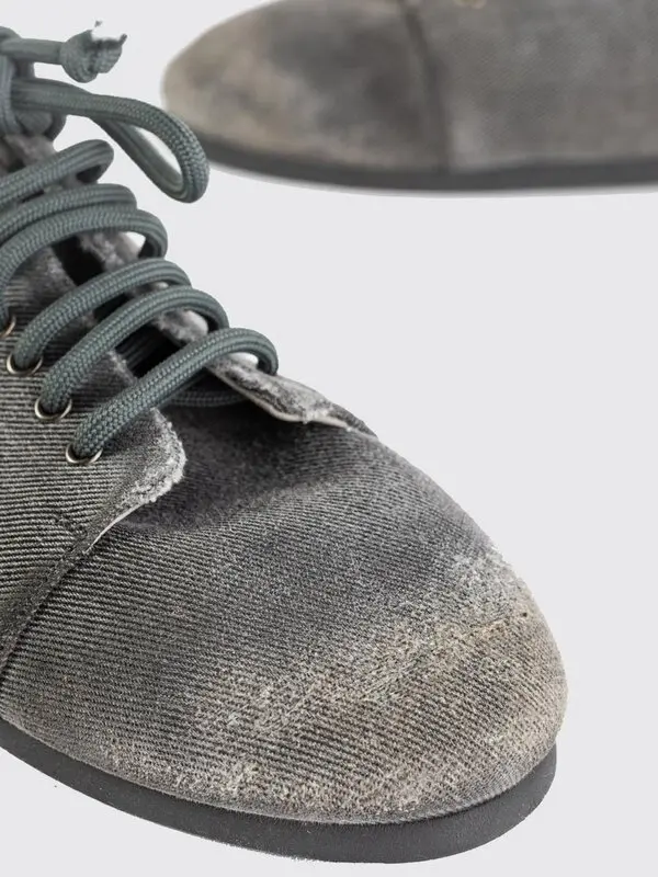 Marsèll Sancrespella Denim Derby Shoes - Black