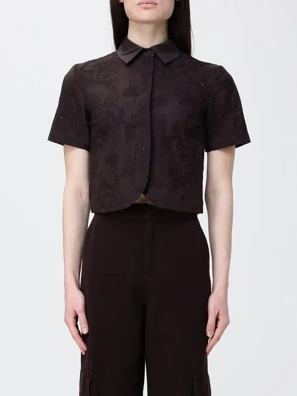 Liu Jo Embroidered Cotton Shirt - Multicolor
