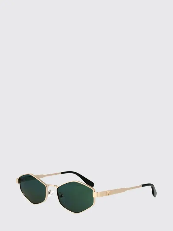 Karl Lagerfeld Irregular Shape Metal Sunglasses - Green