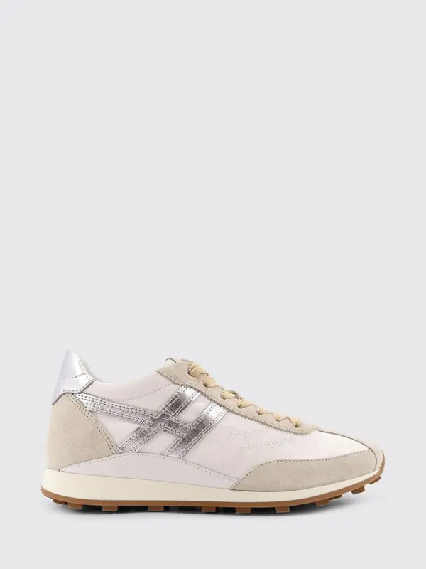 Hogan Athletic Suede And Nylon Sneakers