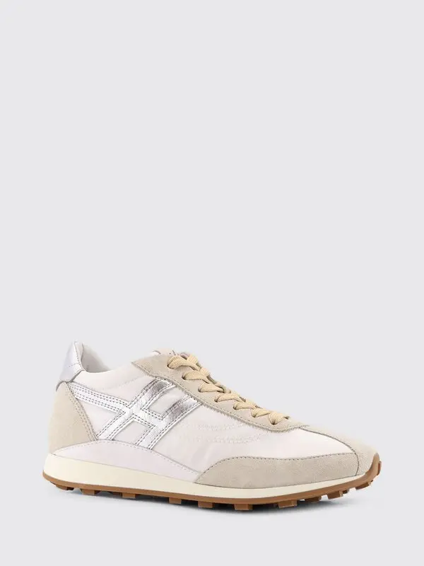 Hogan Athletic Suede And Nylon Sneakers