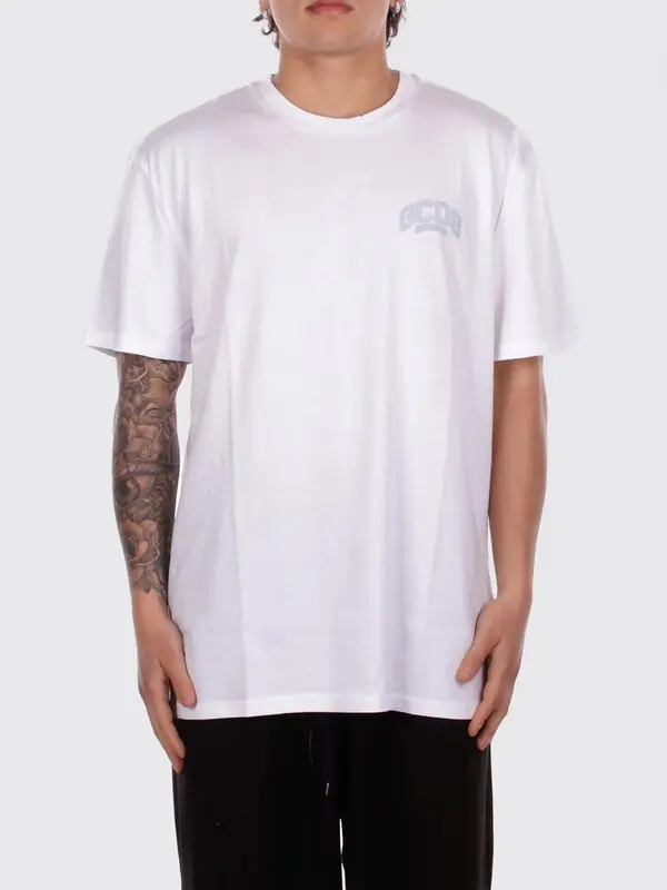 Gcds Logo Cotton T-shirt - Green