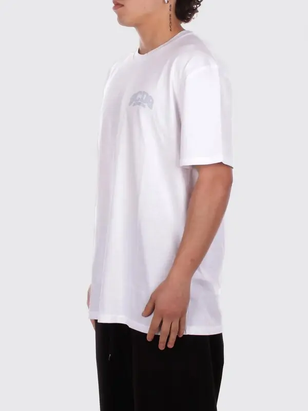 Gcds Logo Cotton T-shirt - Green