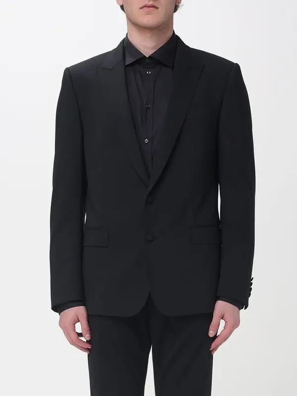Dolce & Gabbana Single Breasted Virgin Wool Blazer