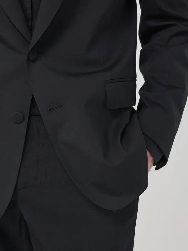 Dolce & Gabbana Single Breasted Virgin Wool Blazer