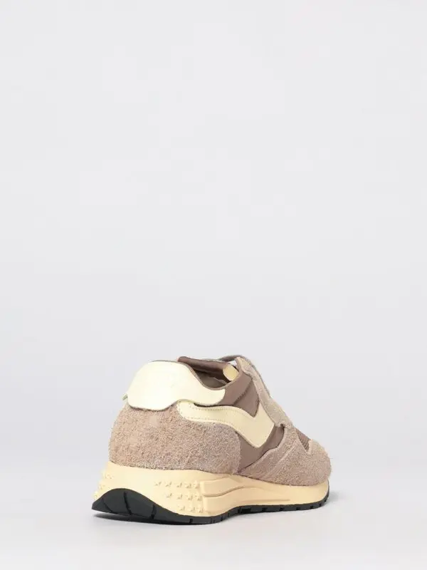 AUTRY Suede And Nylon Low Top Sneakers - Brown
