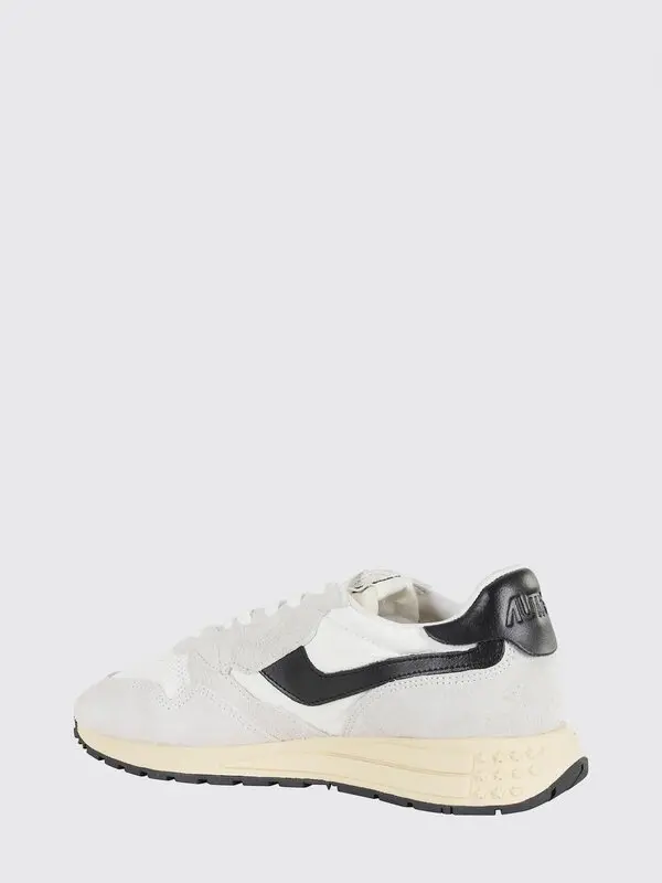 AUTRY Suede And Nylon Reelwind Sneakers - White