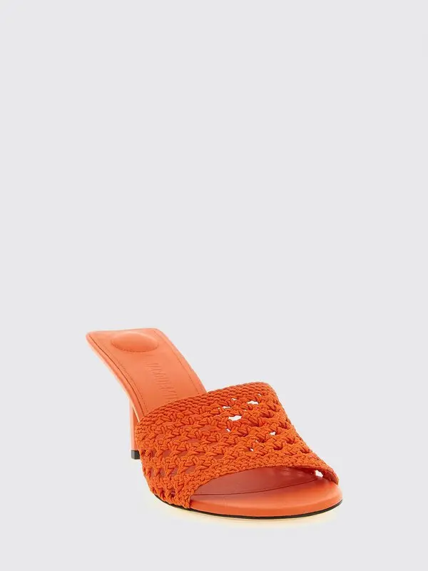 Jacquemus Cubisto Woven Polyester Mules