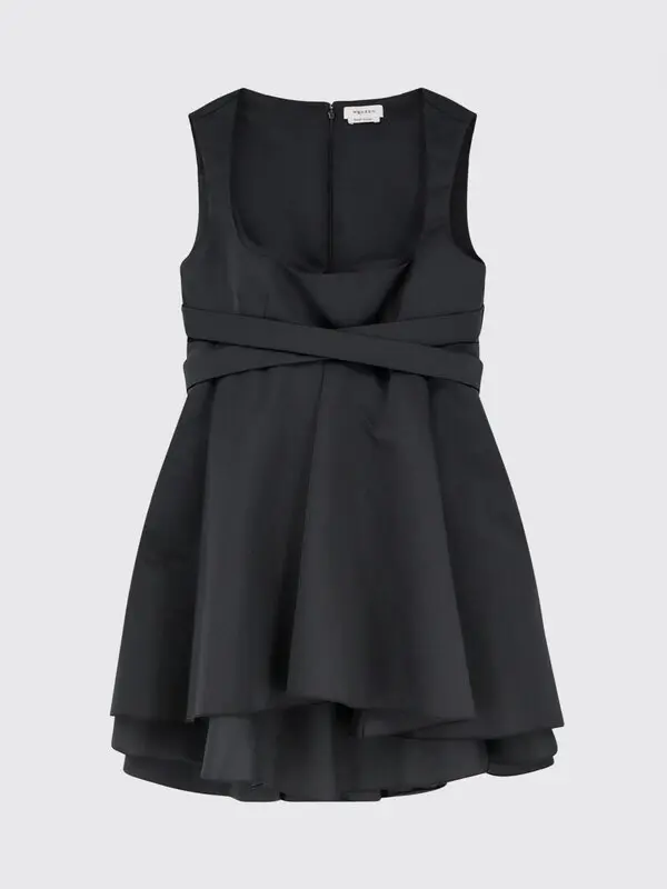 Alexander McQueen Sleeveless Square Neck Mini Dress