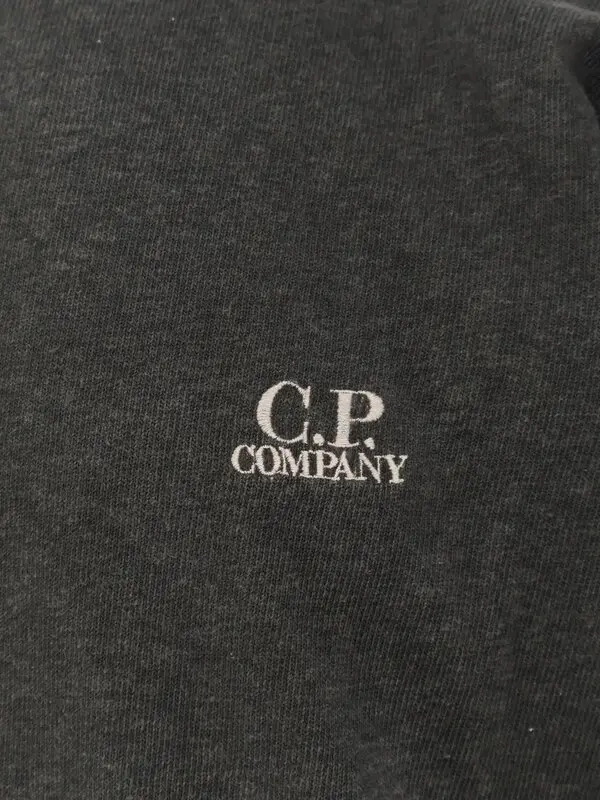 C.P. COMPANY Cotton Crewneck Sweatshirt With Embroidered Logo