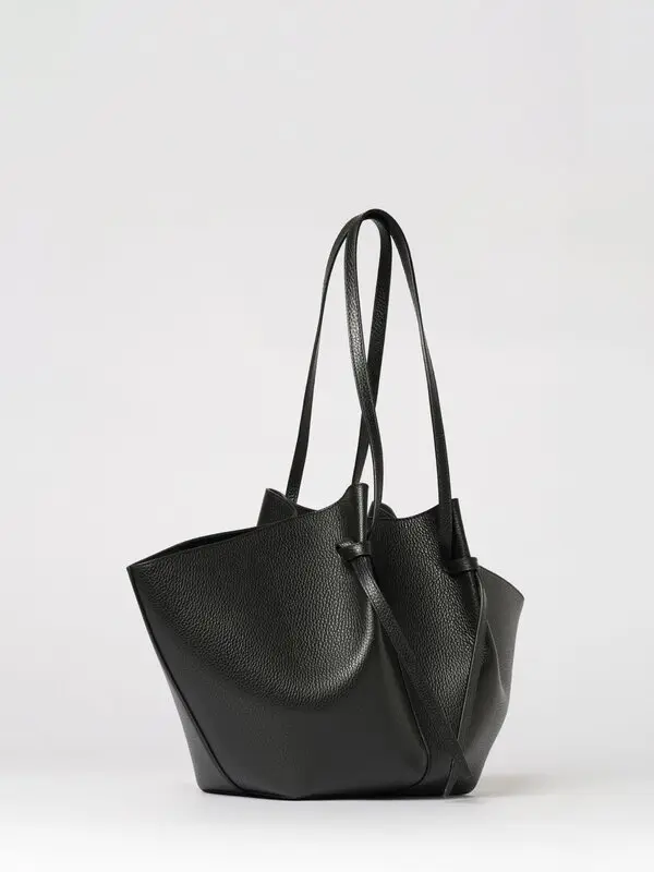 Yuzefi Large Mochi Hammered Bag - Black