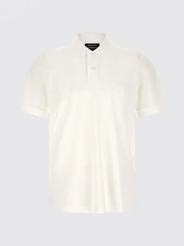 BOSS Cotton Polo Shirt - White