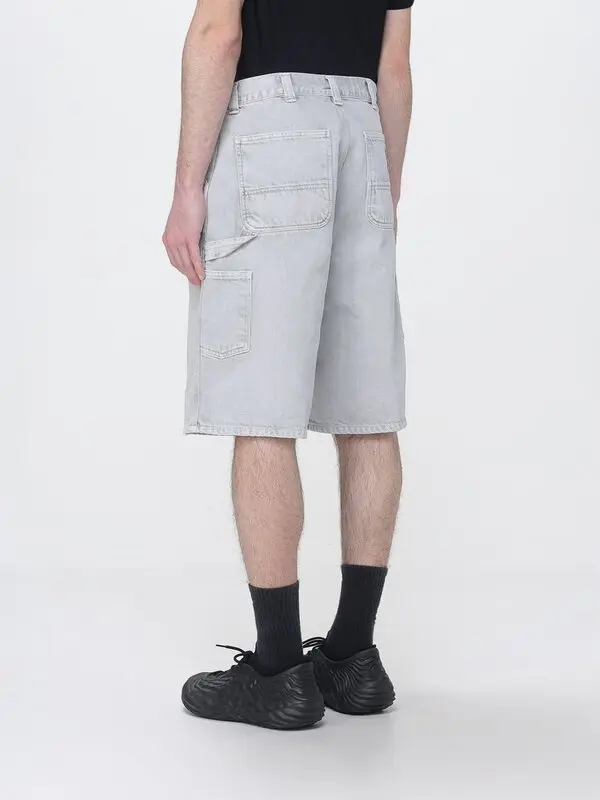 Carhartt Work In Progress Cotton Cargo Bermuda Shorts - Grey