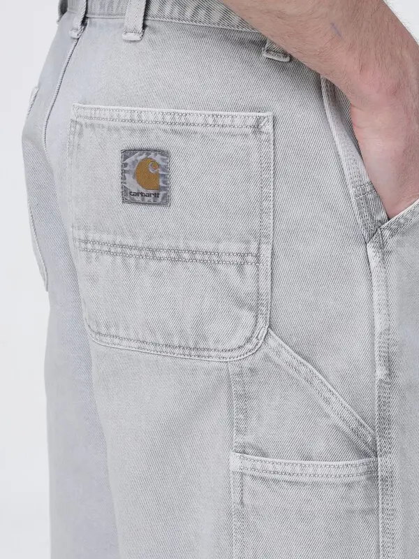 Carhartt Work In Progress Cotton Cargo Bermuda Shorts - Grey