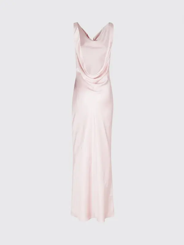Norma Kamali Satin Slip Dress