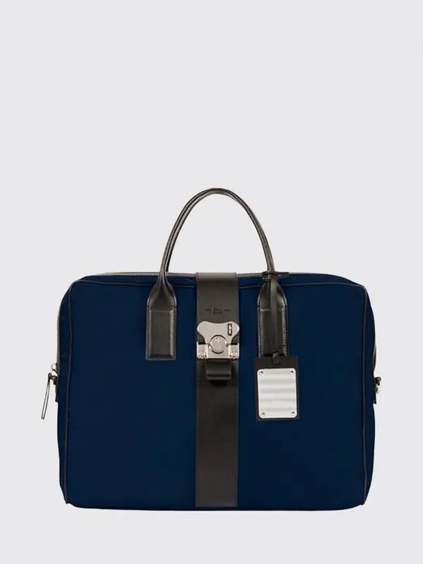 FPM MILANO Briefcase With Buckle Detail - Blue