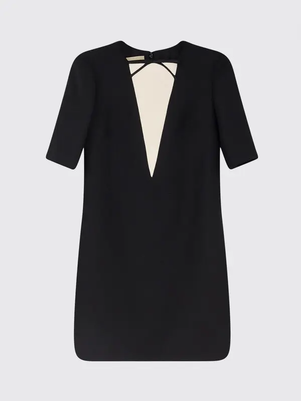 Valentino Garavani Virgin Wool And Silk Mini Dress