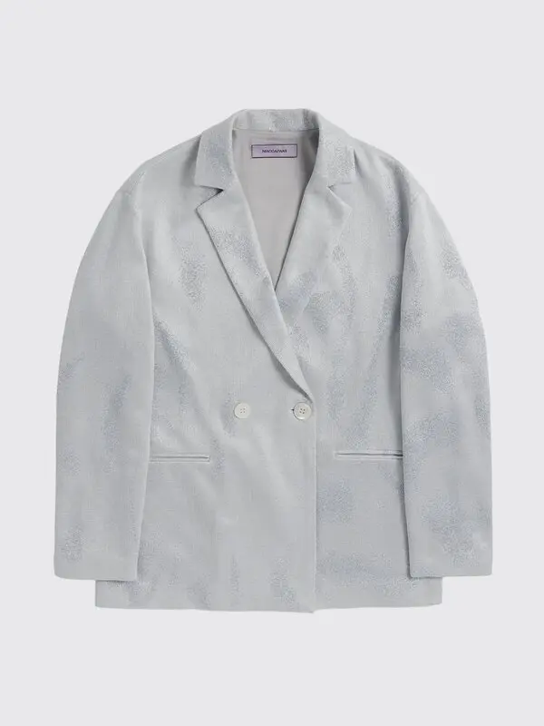 MARGHERITA MACCAPANI Double-breasted Viscose And Cotton Blazer