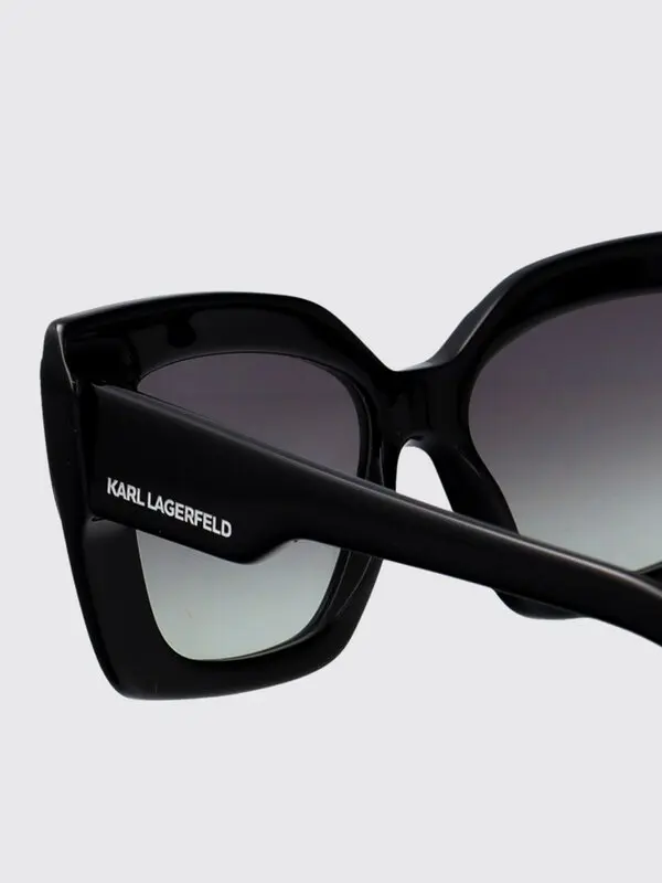 Karl Lagerfeld Oversized Acetate Cat Eye Sunglasses