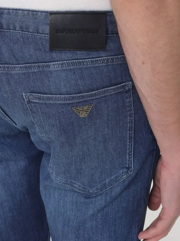 Emporio Armani Stretch Denim Slim Fit Jeans