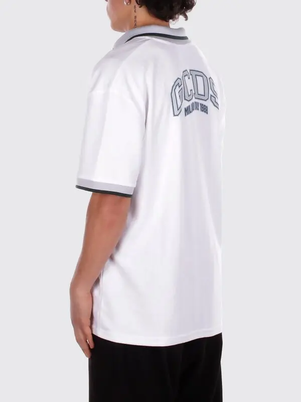 Gcds Cotton Polo Shirt With Logo