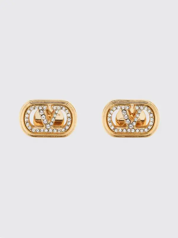 Valentino Garavani Vlogo Signature Stud Earrings - Gold