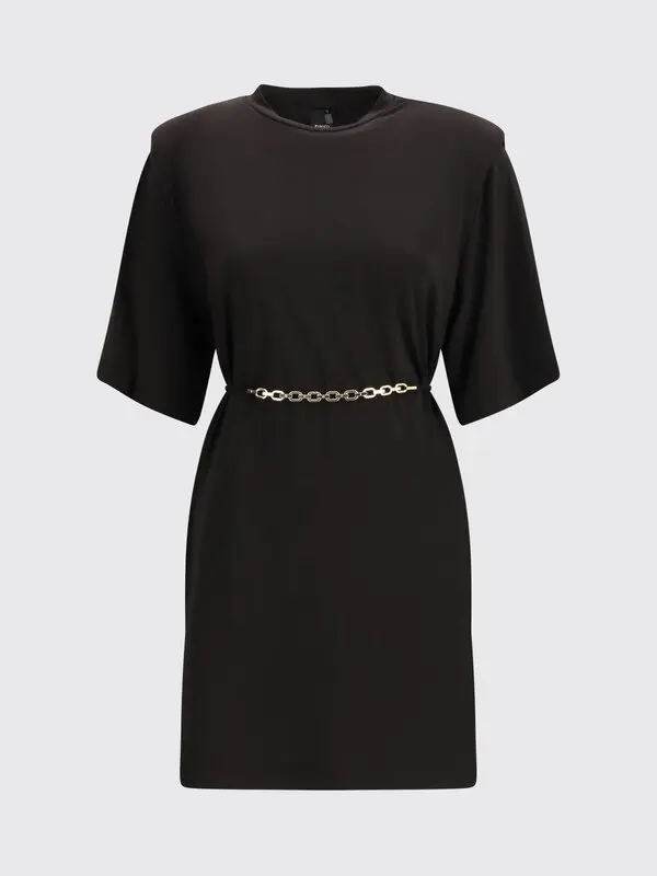 Pinko Stretch Crepe Mini Dress