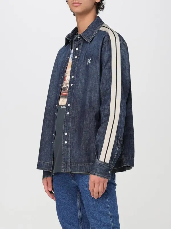 Palm Angels Jacket With Side Stripes