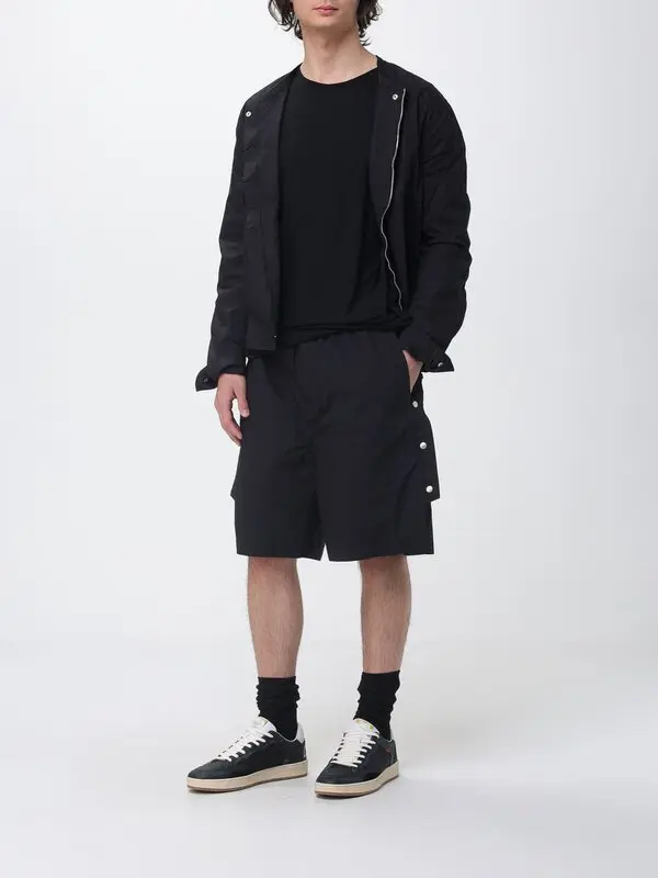 THOM KROM Stretch Cotton Drawstring Shorts