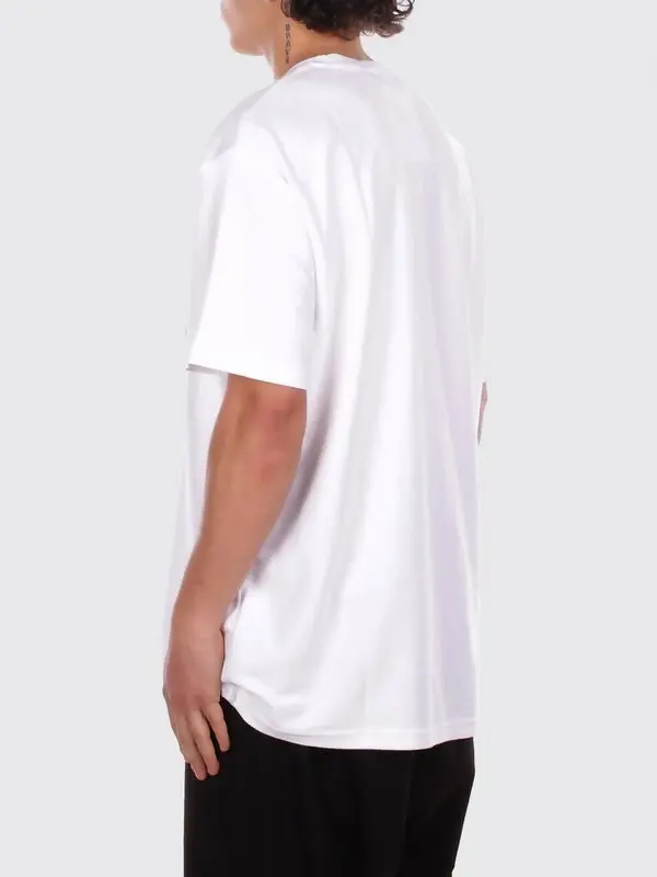 Gcds Relaxed Cotton T-shirt With Logo - White