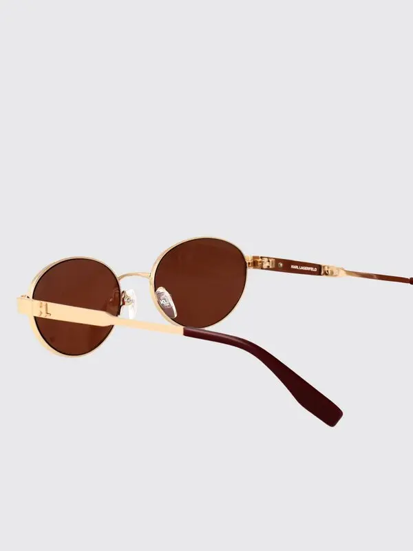 Karl Lagerfeld Oval Metal Sunglasses