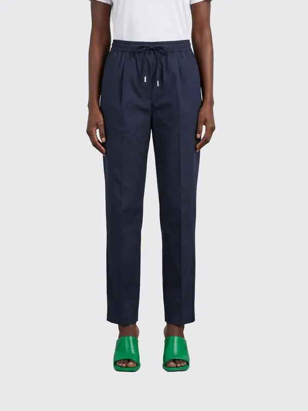 BRIGLIA 1949 Stretch Cotton Drawstring Trousers - Blue
