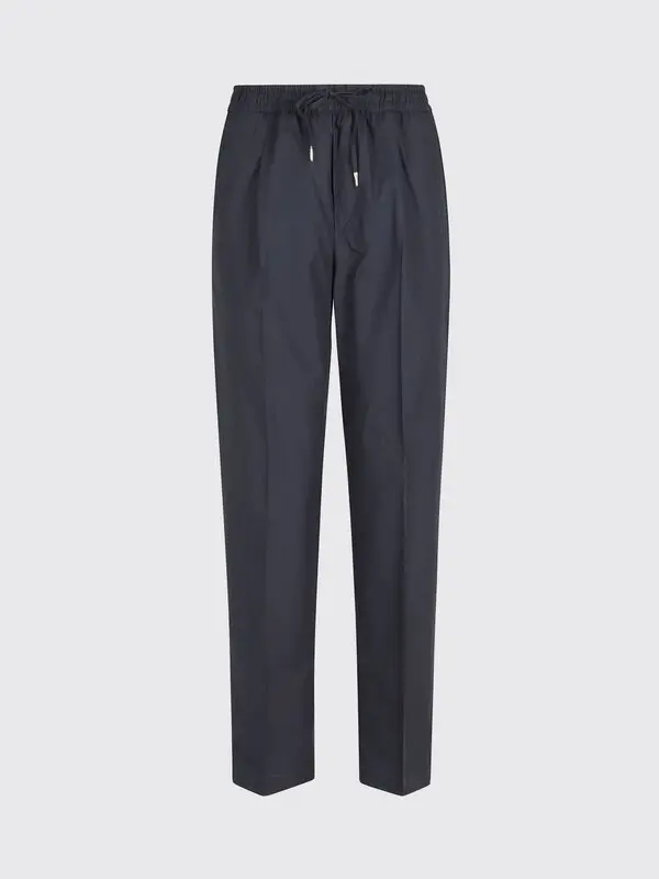 BRIGLIA 1949 Stretch Cotton Drawstring Trousers - Blue