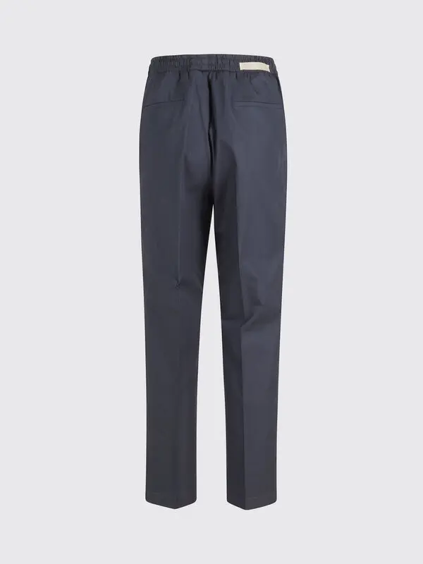 BRIGLIA 1949 Stretch Cotton Drawstring Trousers - Blue