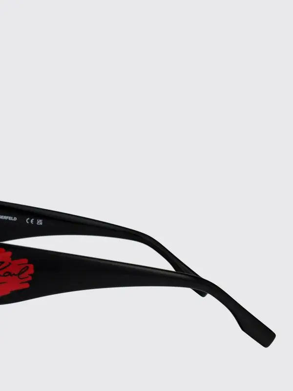 Karl Lagerfeld Oversized Cat Eye Sunglasses With Contrast Logo