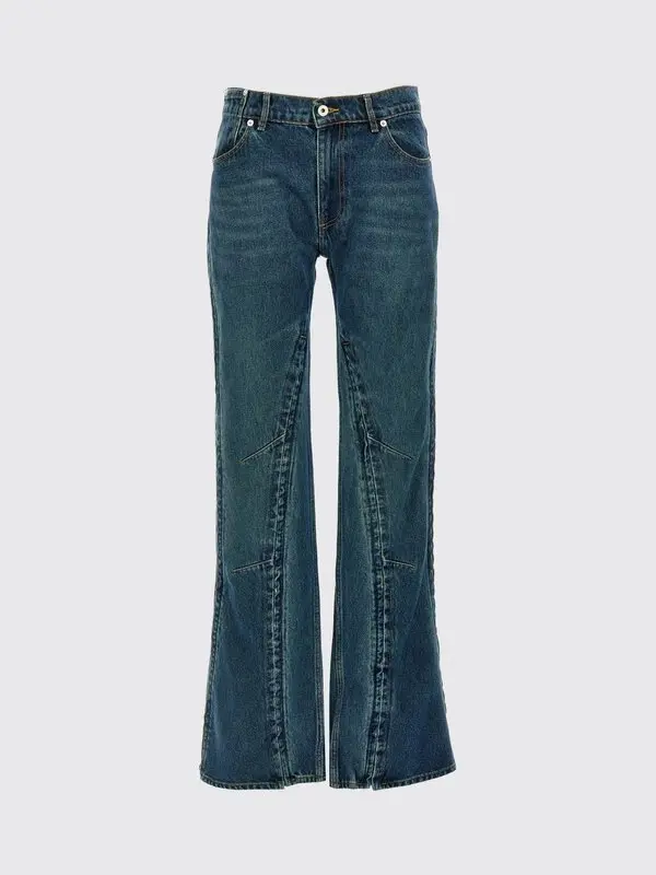 Y/project High Rise Flare Jeans