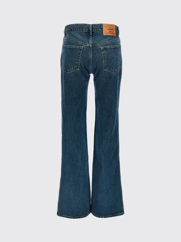 Y/project High Rise Flare Jeans