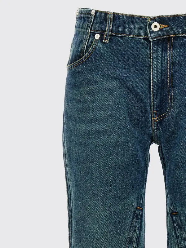 Y/project High Rise Flare Jeans