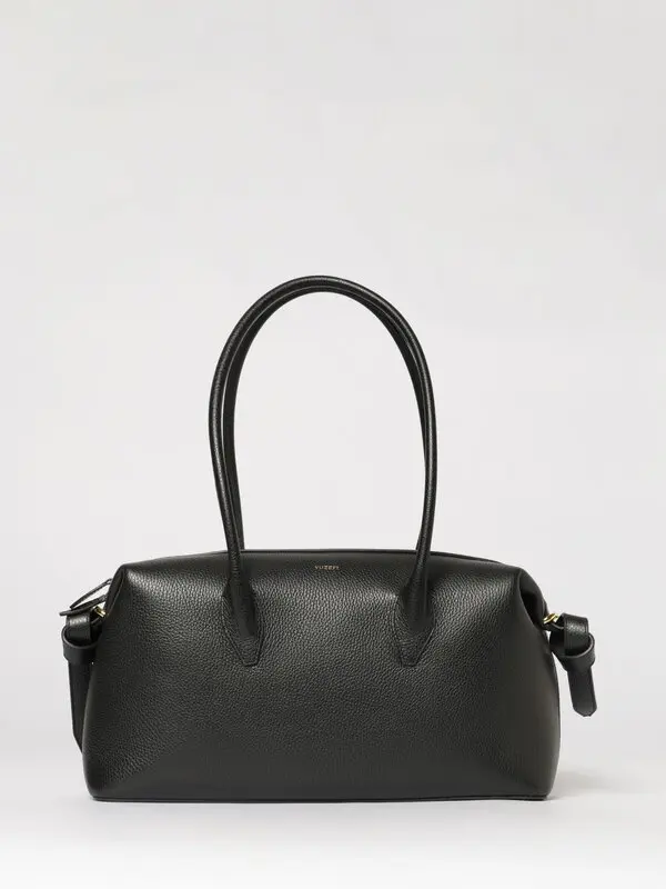 Yuzefi Brioche Bag In Grained Leather