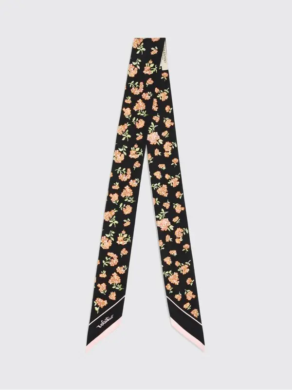 Valentino Garavani Floral Print Silk Bandeau