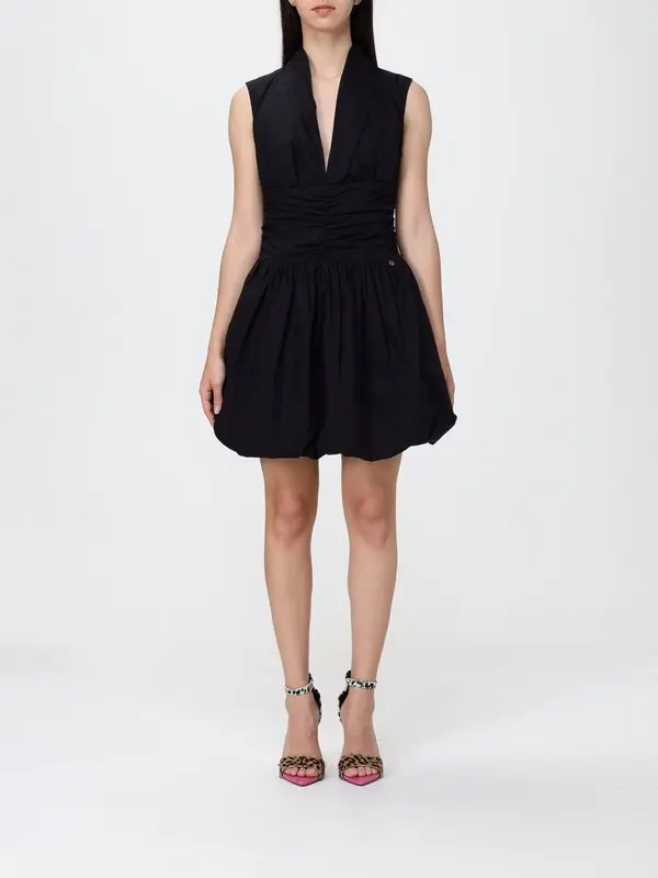 Liu Jo Cotton Mini Dress - Black