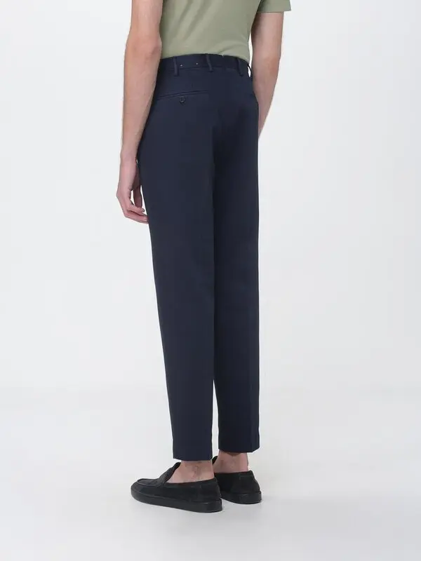 Incotex Cotton Blend Chino Trousers - Blue 1