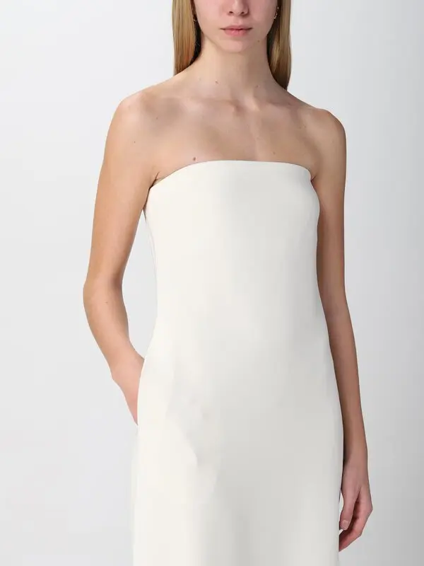 Theory Strapless Midi Dress