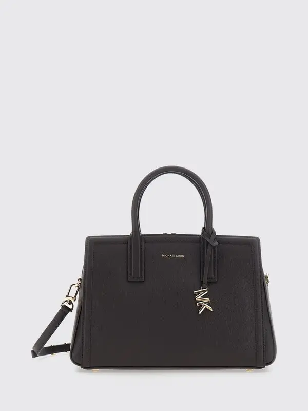 Michael Kors Laila Grained Leather Handbag - Dark