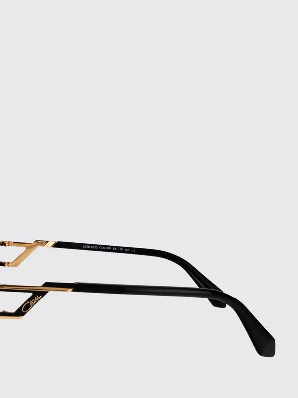 Cazal Octagon Acetate And Metal Sunglasses With Logo - Black